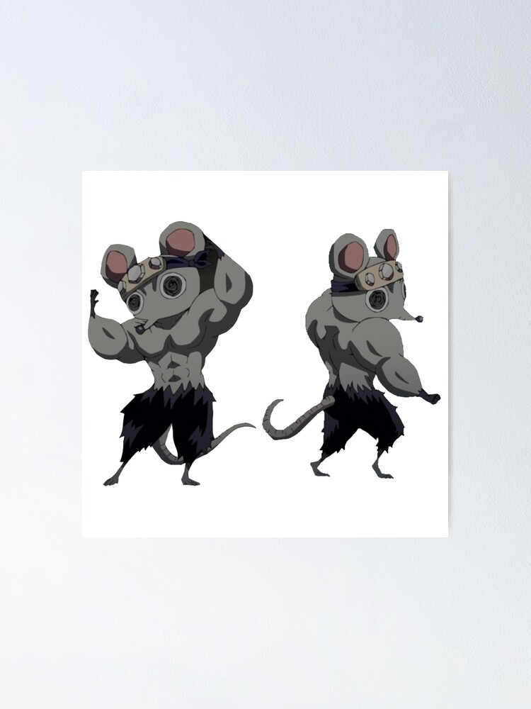 "muscle mice" Poster for Sale by snailhunter66 | Redbubble