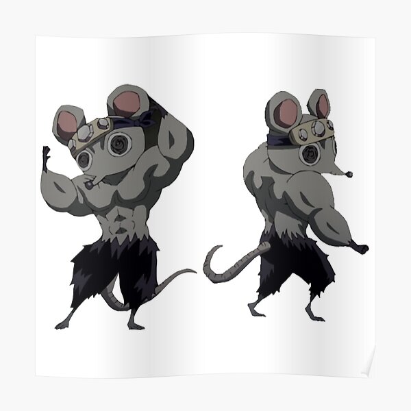 "muscle mice" Poster for Sale by snailhunter66 | Redbubble