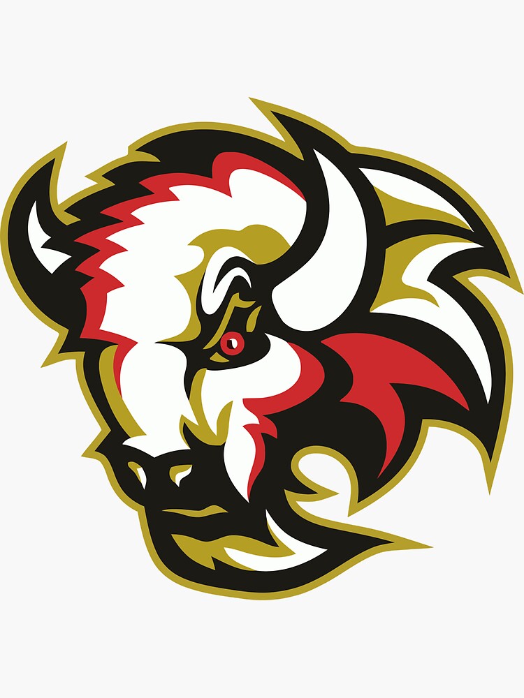 "basingstoke Logo bison" Sticker by RoyAndre | Redbubble