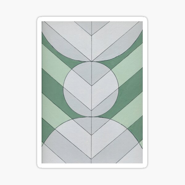 "Inverted bubbles " Sticker for Sale by RatherPainting | Redbubble