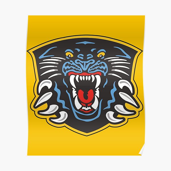 "Nottingham Panthers Logo, NOT" Poster by RoyAndre | Redbubble