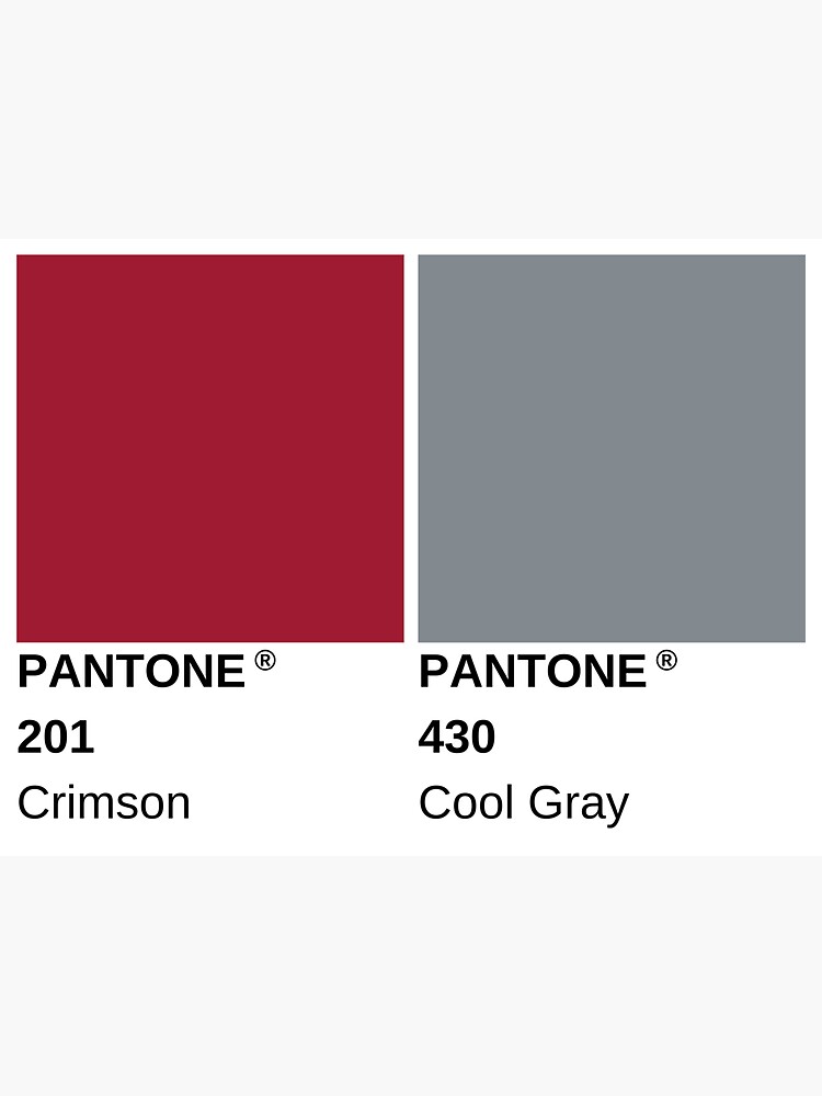 "Alabama - Pantone Color Swatch" Sticker for Sale by dbateman1355 ...