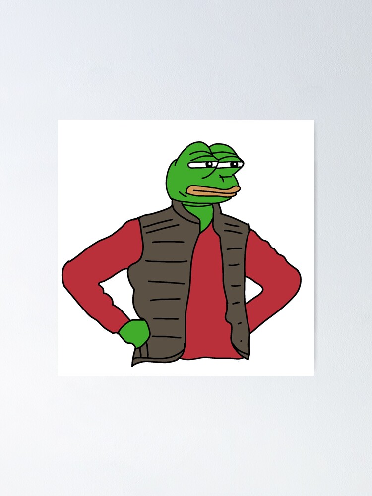 "Stadium guy pepe meme " Poster by TheMemesLord | Redbubble