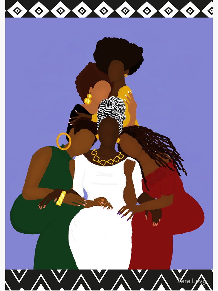 "Unity" Sticker by IAmBlackArt | Redbubble