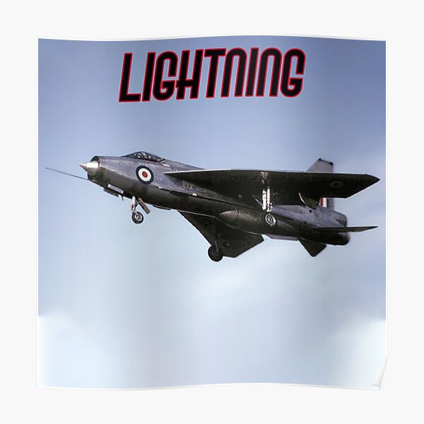 "English Electric Lightning" Poster for Sale by Edpod | Redbubble