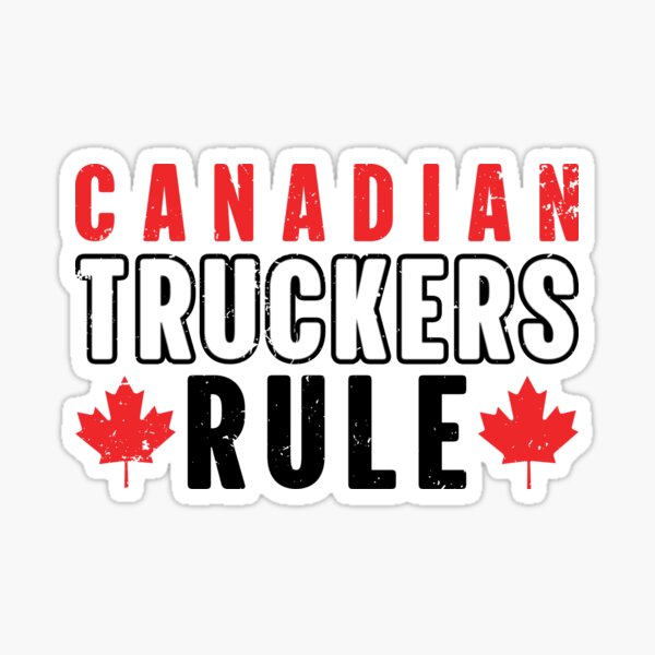 "Canadian Truckers Rule, Canada Freedom Convoy 2022 Vintage Distressed ...