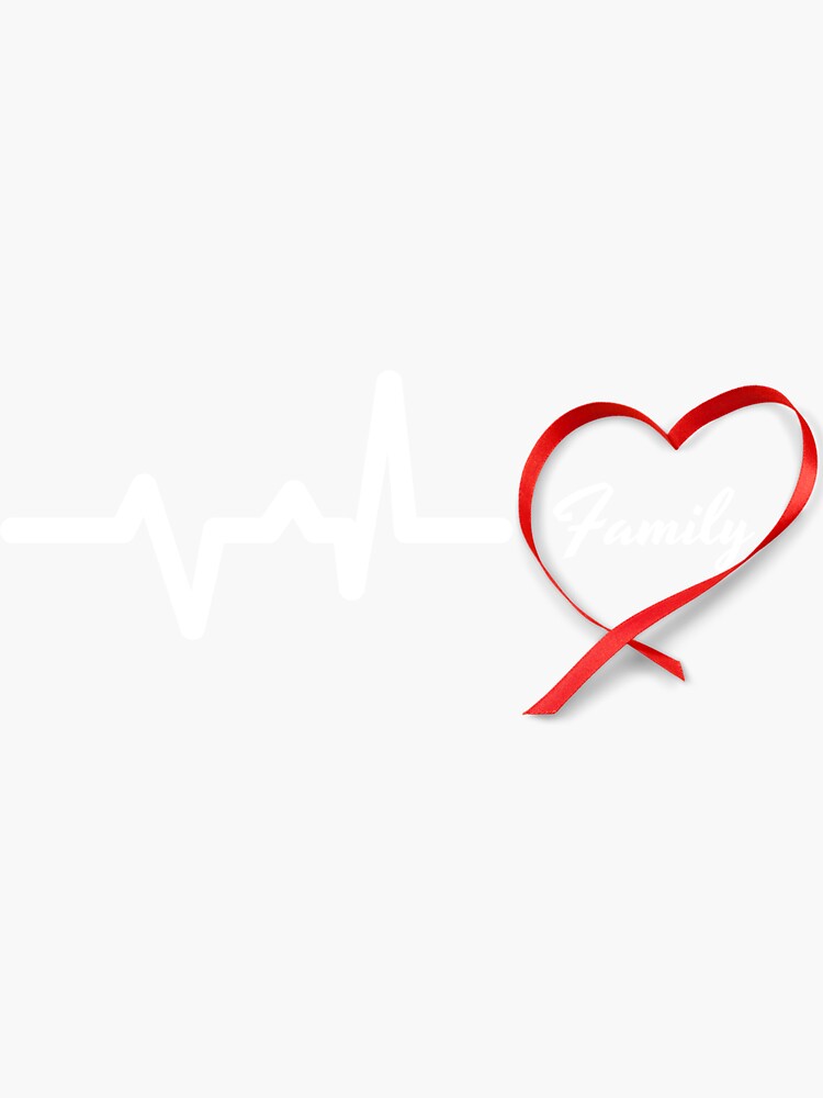 "Family Is My Lifeline" Sticker by Balance- | Redbubble