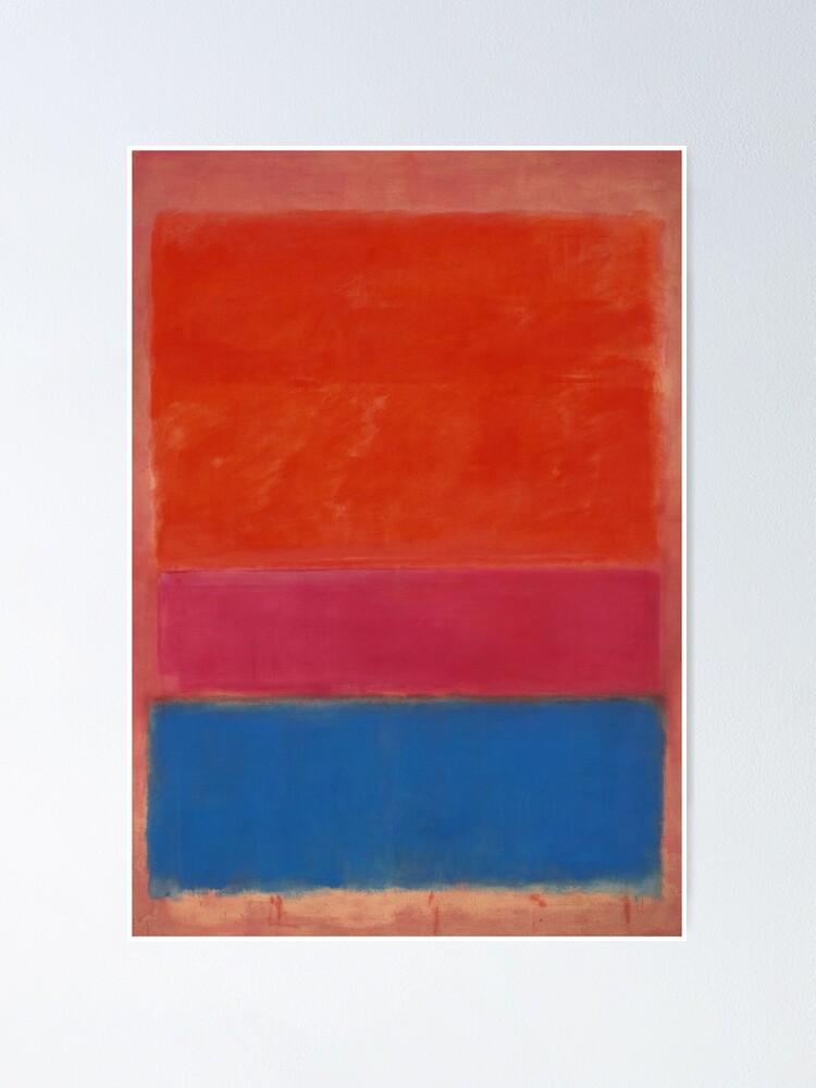 "Mark Rothko Painting Style Art " Poster for Sale by scottJ23 | Redbubble