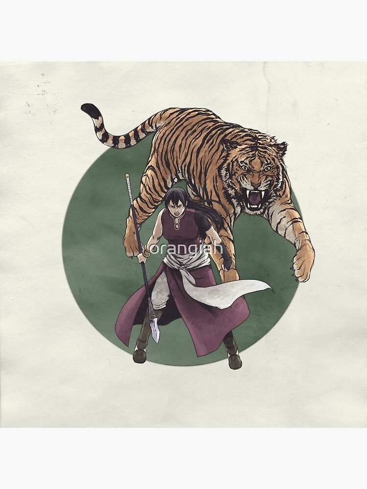 "MORIBITO | balsa yonsa | the tiger" Poster for Sale by orangiah ...