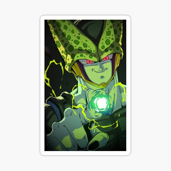 "Cell" Sticker for Sale by McAnime | Redbubble