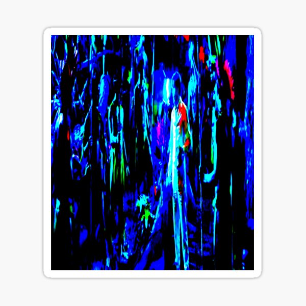 "Beautiful colors mix" Sticker by Dozie1010 | Redbubble