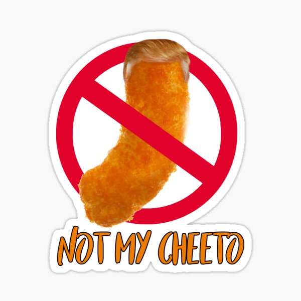 Cheeto Trump Stickers | Redbubble