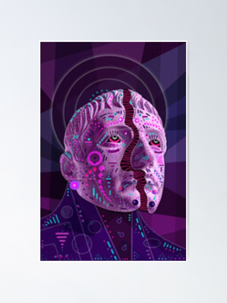"sculpture of human face" Poster for Sale by Dbanksdesign | Redbubble
