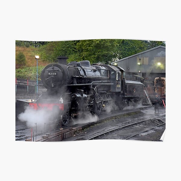 "Early Morning steam train" Poster for Sale by Scenebyrail | Redbubble