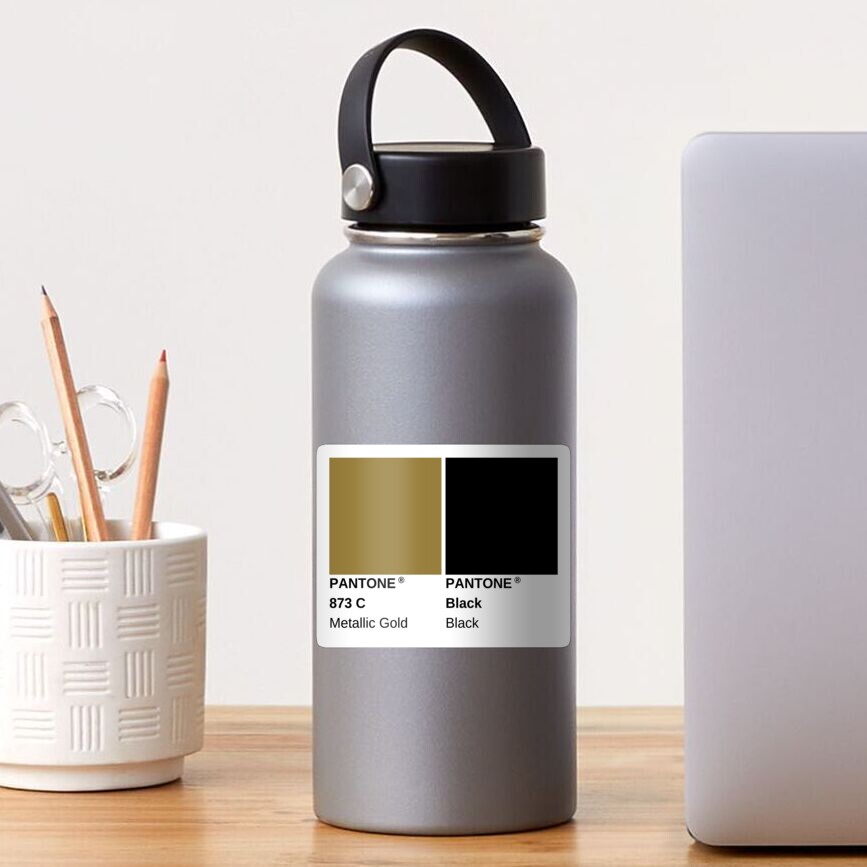 "Vanderbilt - Pantone Color Swatch" Sticker by dbateman1355 | Redbubble