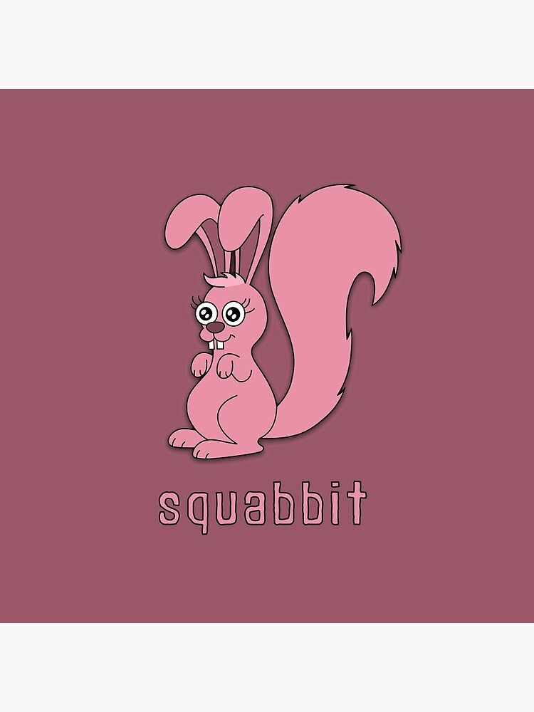 "Bricklberry Squabbit" Throw Pillow for Sale by deheleisa | Redbubble