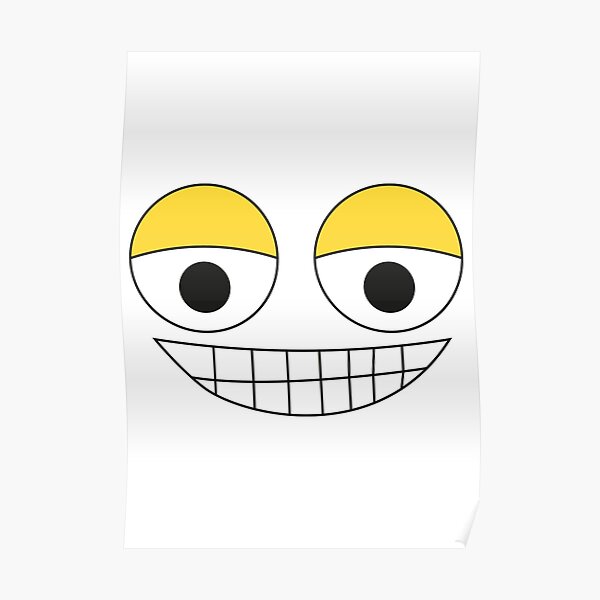 "just keep smiling" Poster for Sale by horseman750 | Redbubble