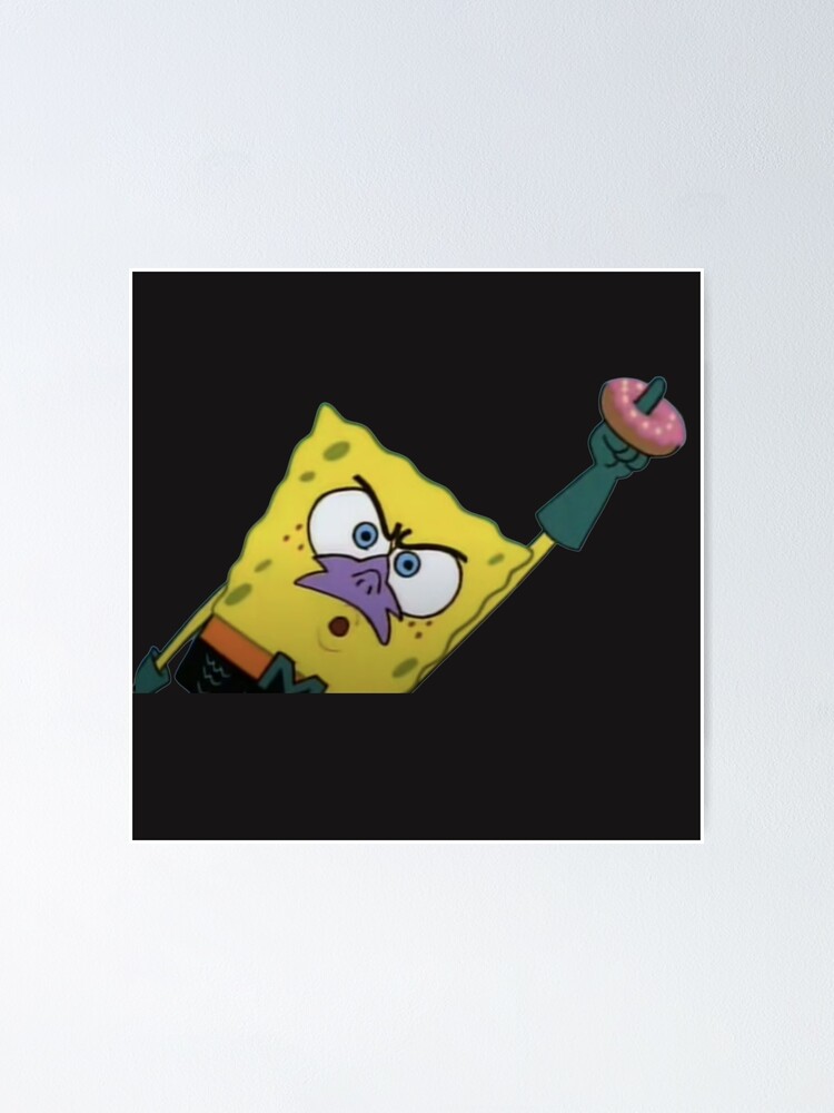 "Spongebob Donut Rings" Poster for Sale by GamerArtist | Redbubble