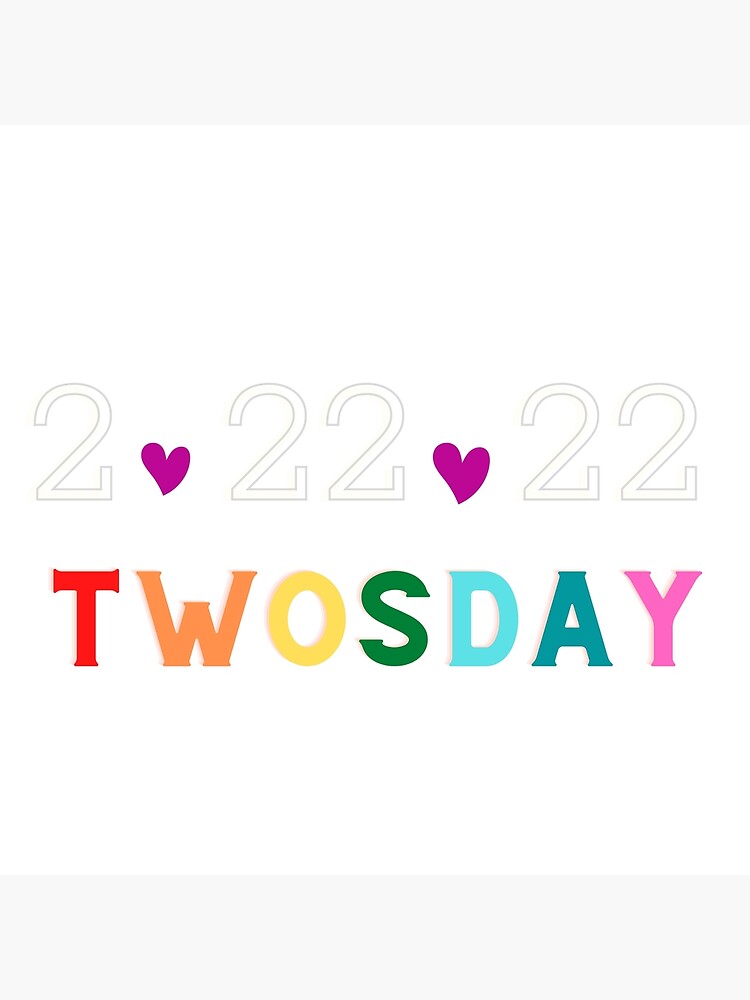 "Twos Day" Poster for Sale by BakaaNeko | Redbubble