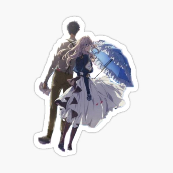 "Violet Evergarden" Sticker for Sale by MrPiePia | Redbubble