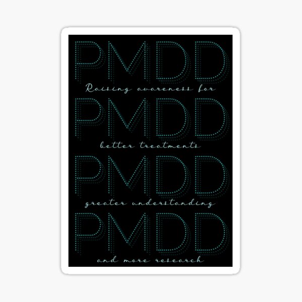 "PMDD Awareness. Darkness of depression, Teal for Insight, Turquoise ...