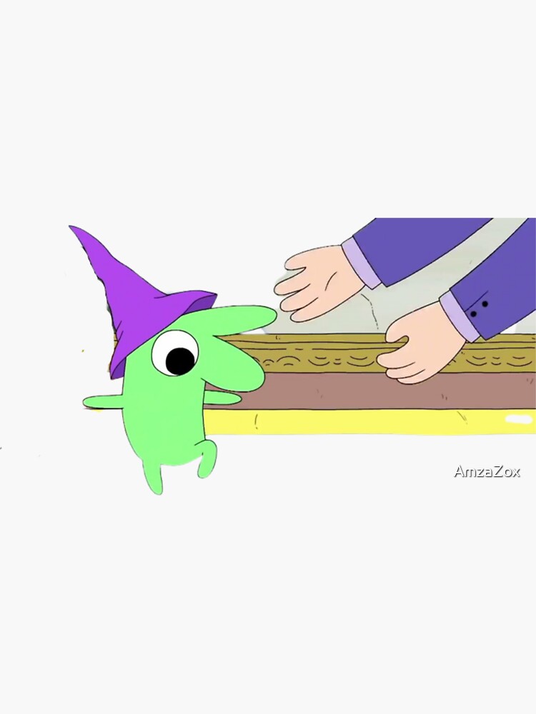 " Funny Gleb Pim Alan smiling friends Cartoons" Sticker for Sale by ...