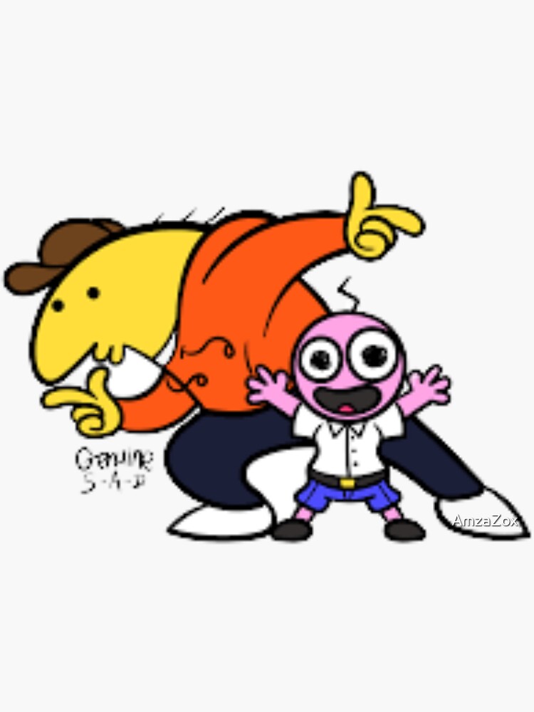 " Funny Gleb Pim Alan smiling friends Cartoons" Sticker for Sale by ...