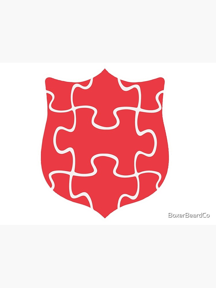 "Autism Shield" Poster for Sale by BoxerBeardCo | Redbubble