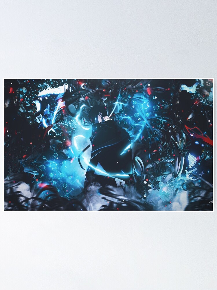 "Solo Leveling Poster - Sung Jin woo" Poster for Sale by lxncer | Redbubble