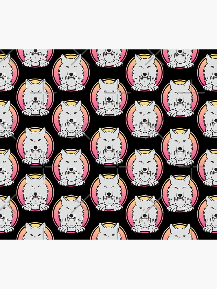 "Saitama Inu Repeat Print" Sticker by JohnnyTaco | Redbubble