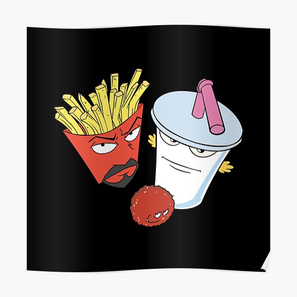 "Frylock Meatwad Master Shake Aqua Teen Hunger Force" Poster by Omara-T ...