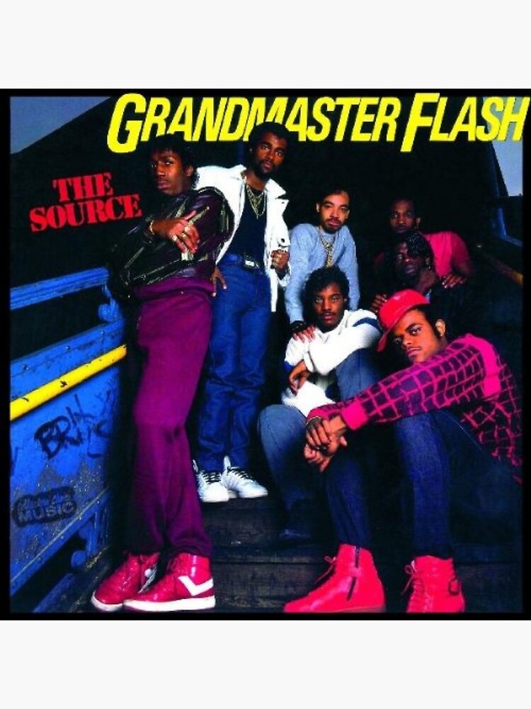 "The Source Grandmaster Flash" Poster for Sale by VidaHipHop | Redbubble