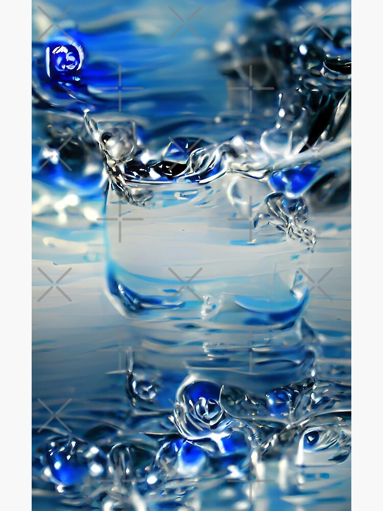 "Bubbles and splashes of pure shiny water" Poster by neomagia | Redbubble