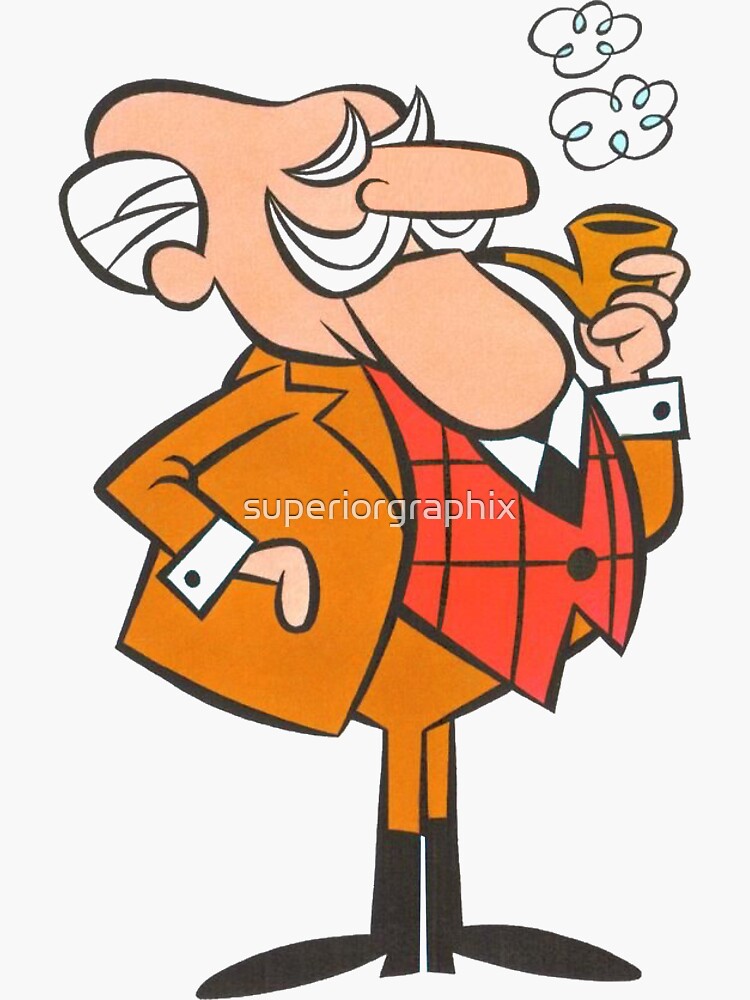 "Commander Mc Bragg" Sticker for Sale by superiorgraphix | Redbubble