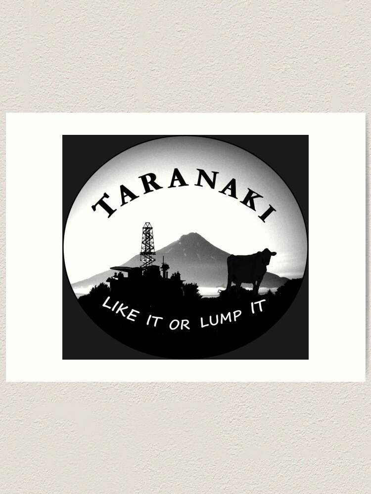 "Taranaki logo" Art Print for Sale by caddiem | Redbubble