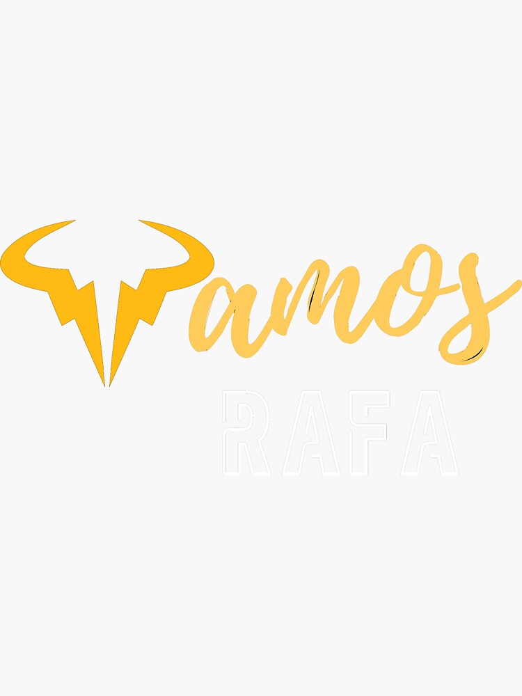 "Rafa 21 . Rafael Nadal 21 . Rafa logo " Sticker by Gloovan | Redbubble