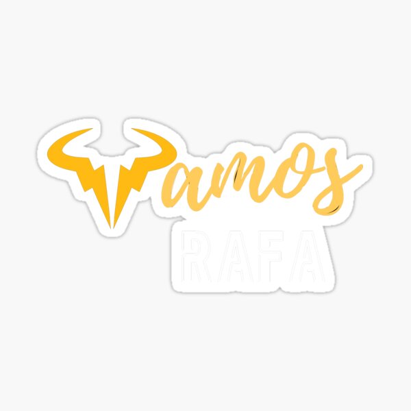"Rafa 21 . Rafael Nadal 21 . Rafa logo " Sticker by Gloovan | Redbubble