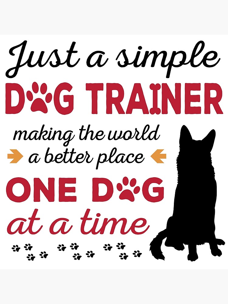 "Simple Dog Trainer, Funny Dog Training Humor | GSD German Shepherd ...