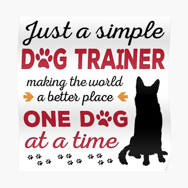 "Simple Dog Trainer, Funny Dog Training Humor | GSD German Shepherd ...