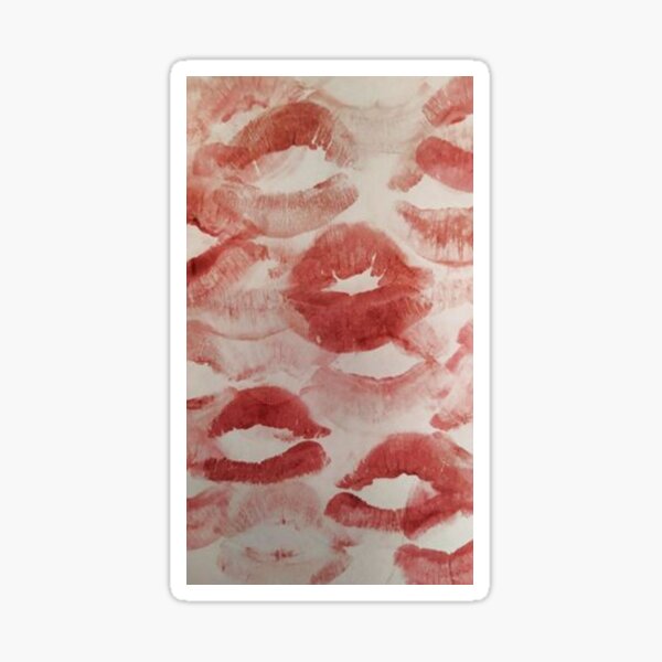"Kiss" Sticker for Sale by emmax16 | Redbubble
