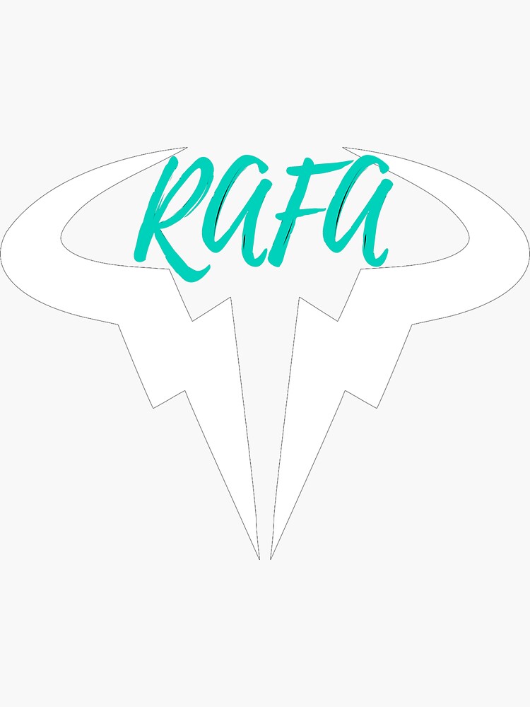 "Rafa 21 . Rafael Nadal 21 . Rafa logo " Sticker for Sale by Gloovan ...