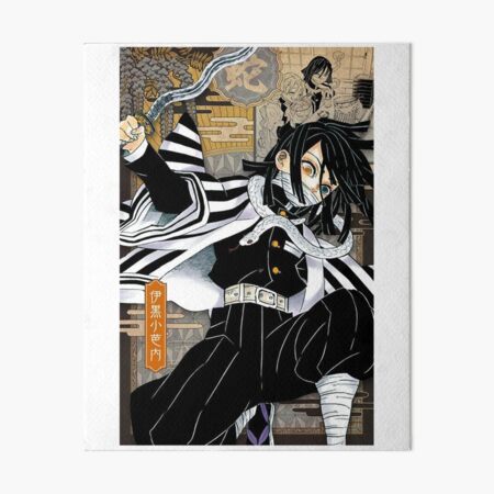 "Demon Slayer Iguro Obanai Special Postcard Print" Art Board Print by ...