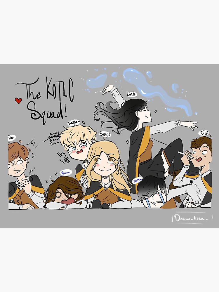 "The Kotlc Squad" Sticker for Sale by MysticalMelissa | Redbubble