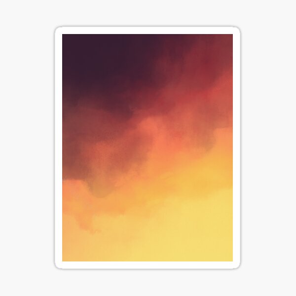"Sunrise" Sticker by gaminoart | Redbubble