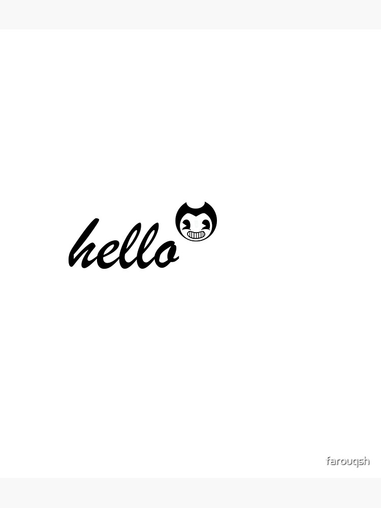 "hello emoji " Sticker for Sale by farouqsh | Redbubble
