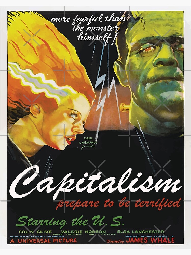 "Capitalism is a death cult, anti capitalist, activist, socialist ...