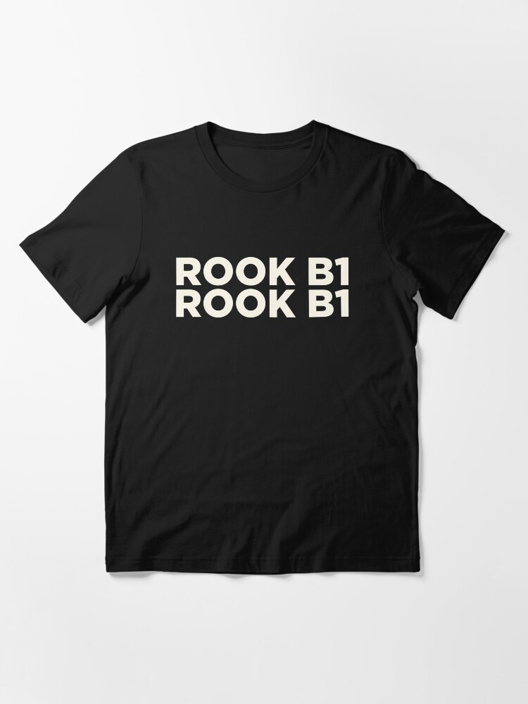 "Rook B1 Rook B1 Funny Gothamchess Meme" Essential T-Shirt by itisjakob ...