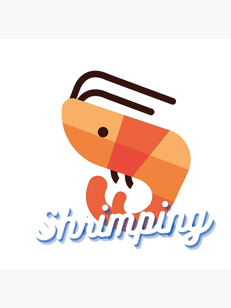 "Hololive EN, Gawr Gura Shrimp Simp" Art Print by KindnessKawaii ...