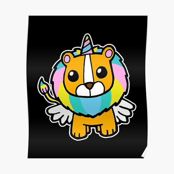 "Unilion, Unicorn lion, Unicorn, Lion, Mythical, Magical, Cute ...
