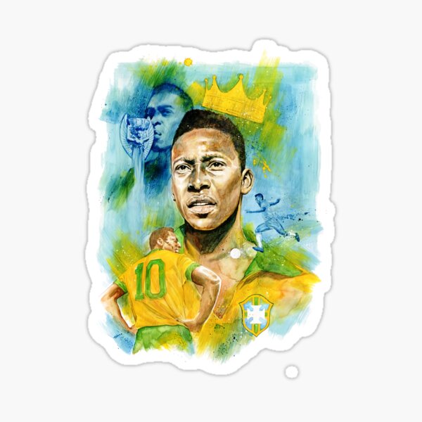 "Wallpaper Pele" Sticker by MiaAllura | Redbubble